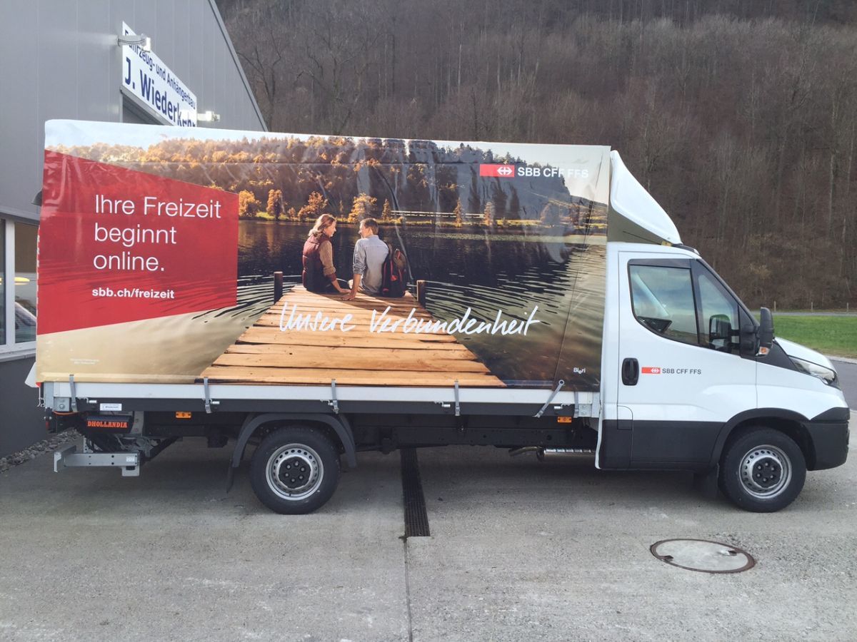 LKW-Verdecke & Anhängerblachen - Angebot von Bieri Tenta AG